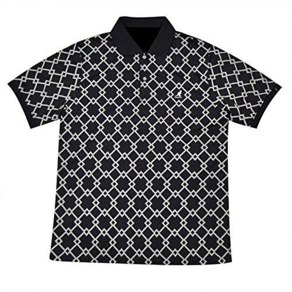 Kangol | Shirts | Kangol Golf Samuel L Jackson Navy Argyle Tex Polo ...